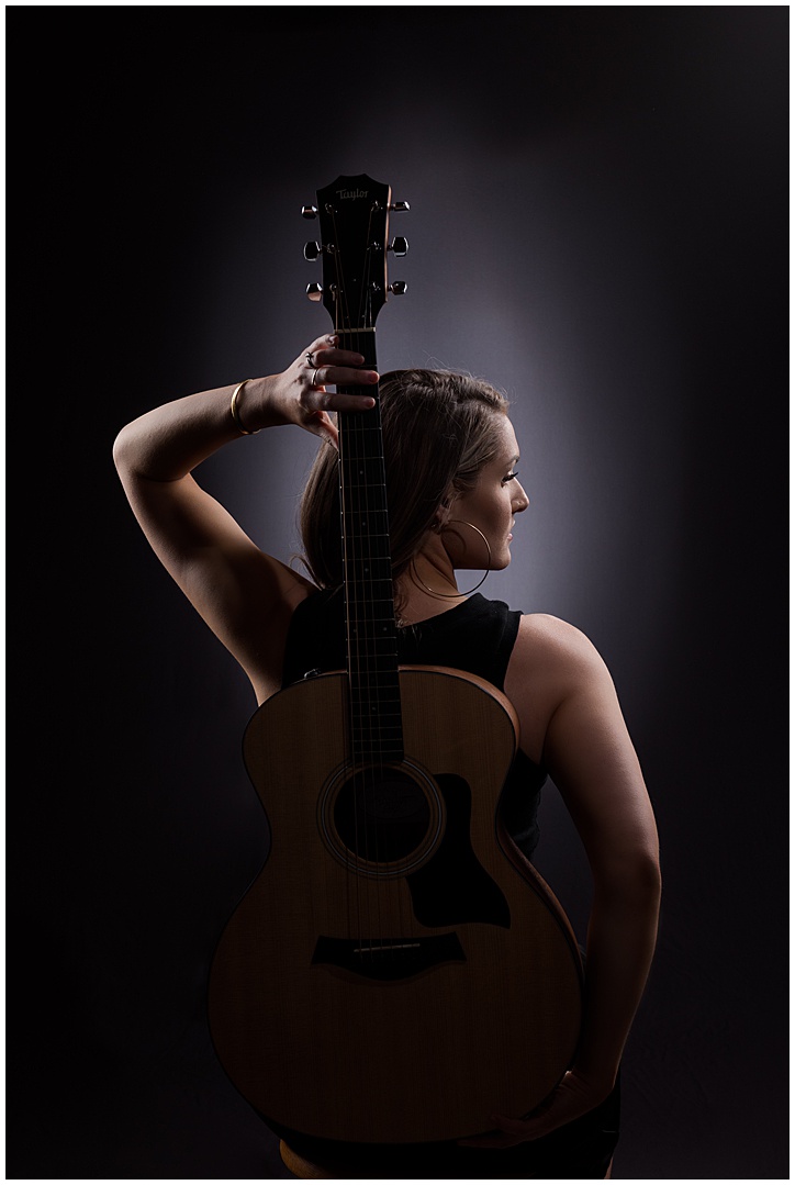 Dramatic Guitar Portraits | Julie the Photographer