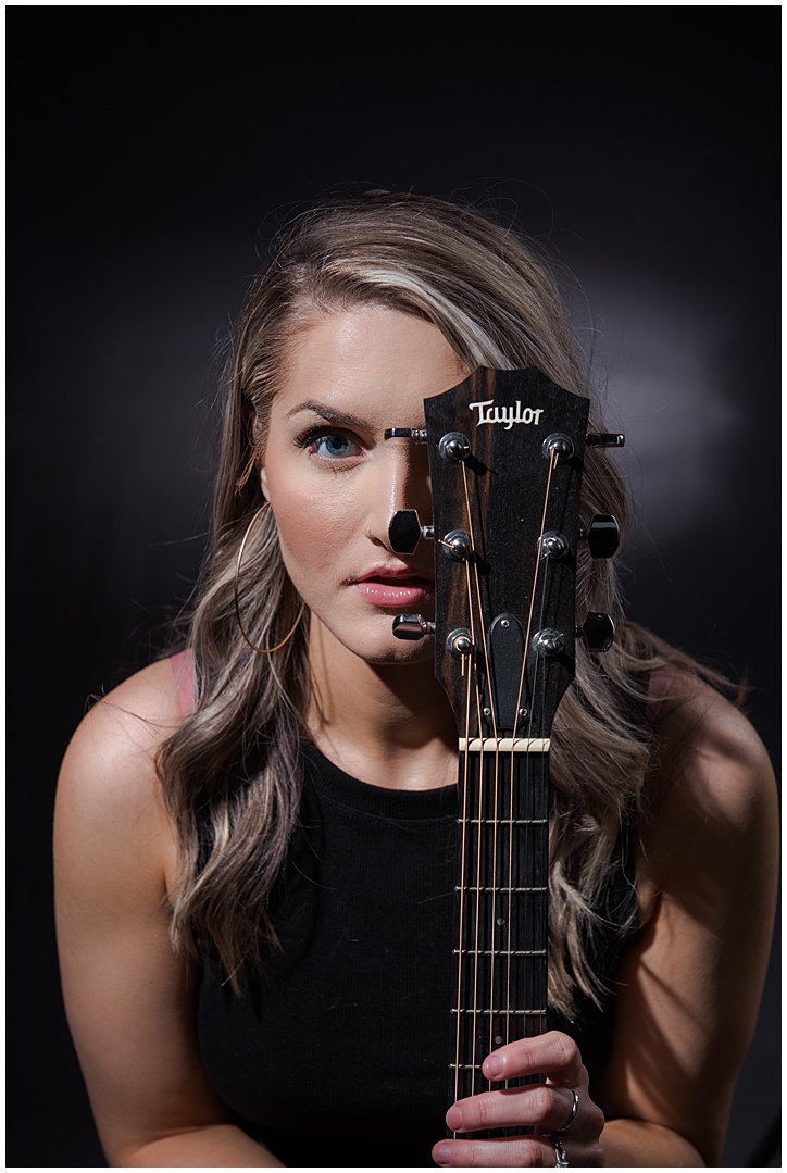 Dramatic Guitar Portraits | Julie the Photographer